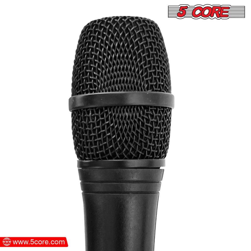 5 Core Wireless Microphone System 100FT Range 2 Mics