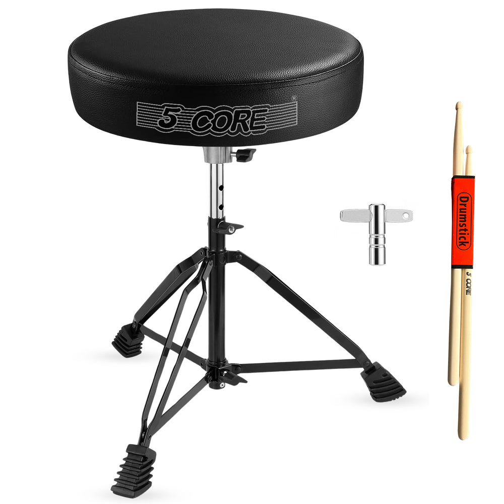 Drum Stools, Guitar drummer stool buy online- 5 Core