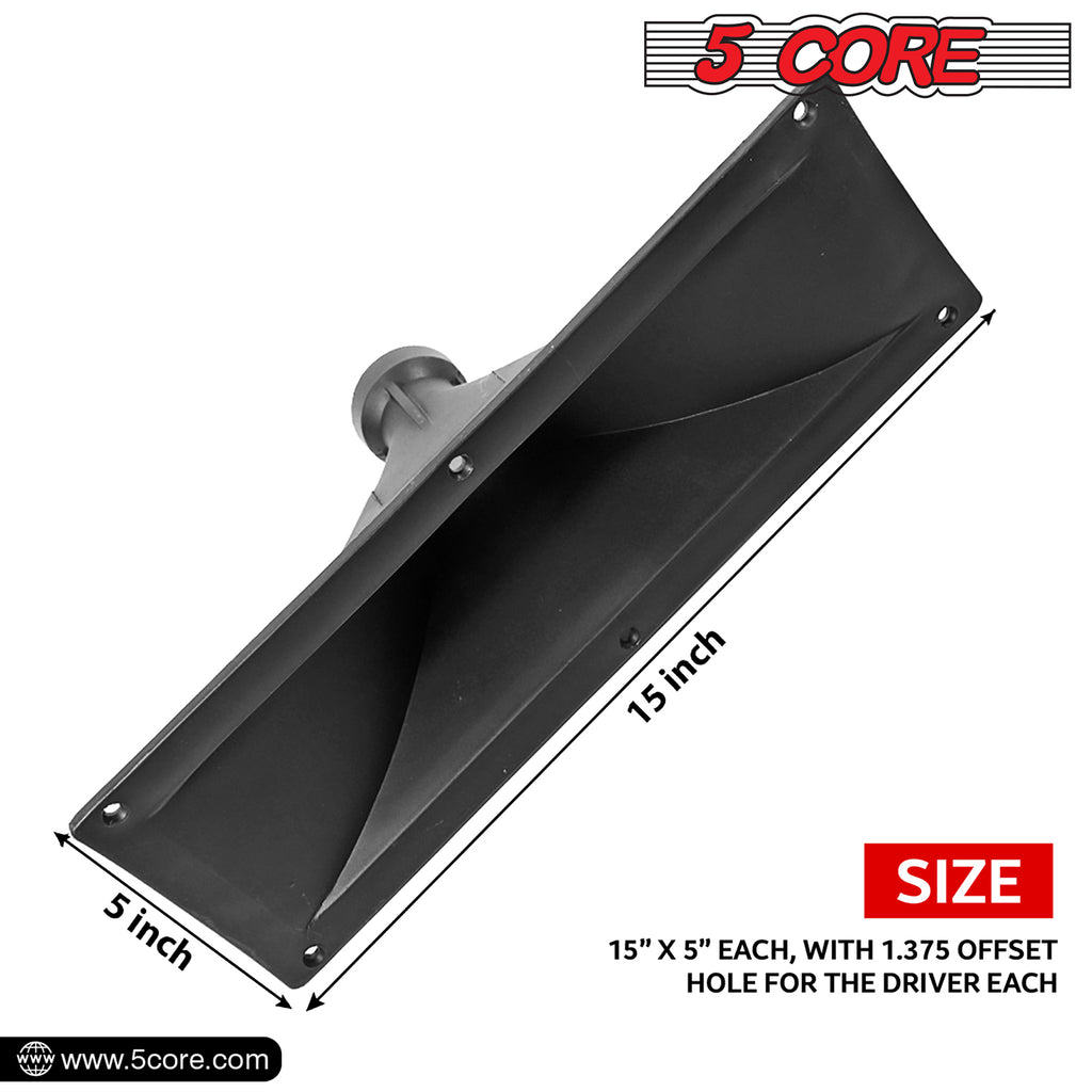 5 Core Screw On Compression Driver Horn Throat 15X5