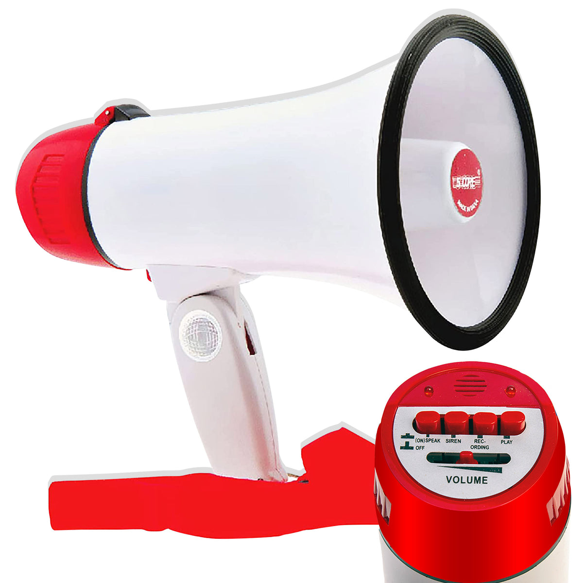 Bullhorn Speaker cheer megaphone online from 5 Core.