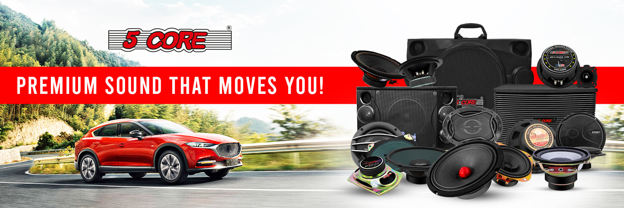 Pro audio equipments buy them online directly from 5 Core