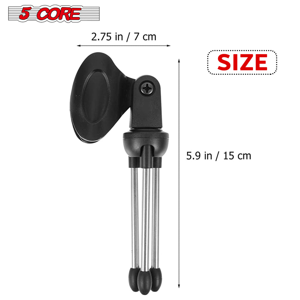 5 Core Desk Mic Stand Angle Adjustable Table Tripod