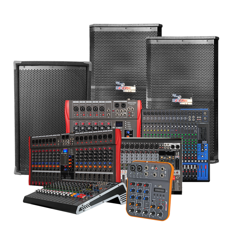 Pro audio equipments buy them online directly from 5 Core