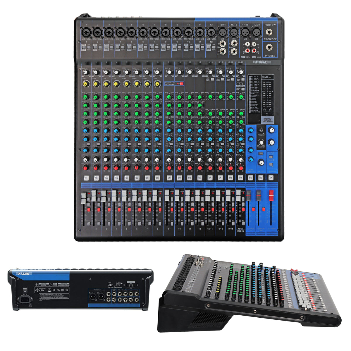 Audio Mixer Board Order Online - 5 Core - 5 Core